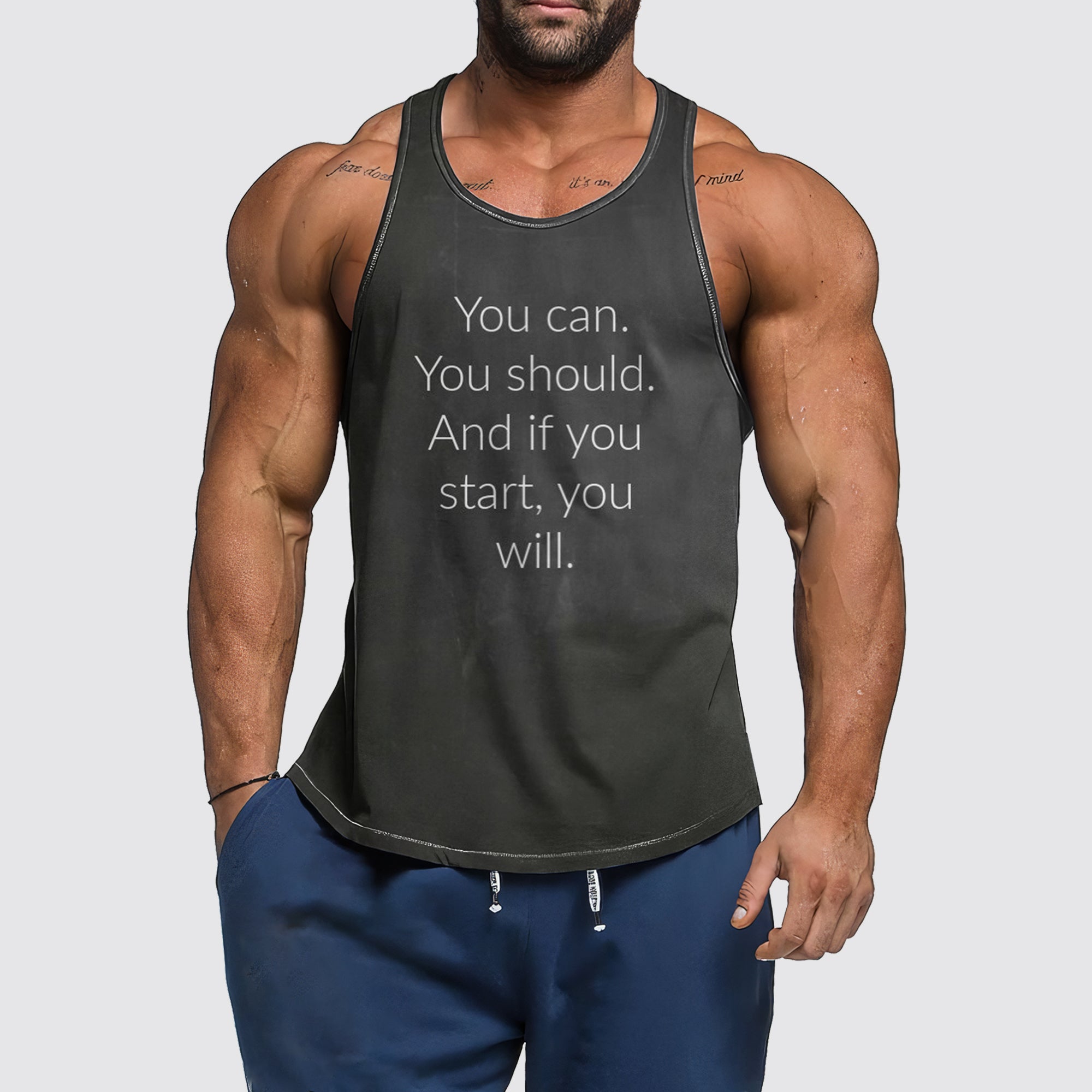 Ultimate Gym Tank Top for Men: Stay Cool and Comfy During Intense Work ...